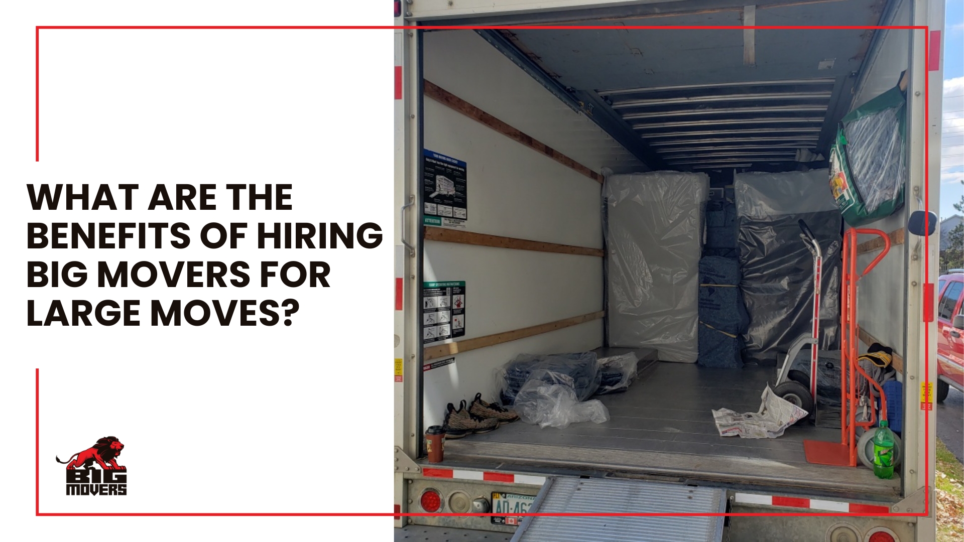 Benefits of Hiring Big Movers for Large Moving Services
